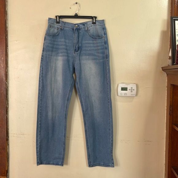 Play Bigg | Jeans | Play Bigg Hip Hop Baggy Bottom Denim Jeansrelaxed ...